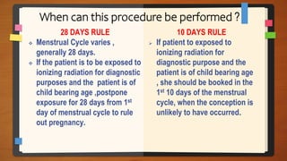 HYSTEROSALPHINGOGRAPHY - Radiology :1st Year Anatomy. | PPTX