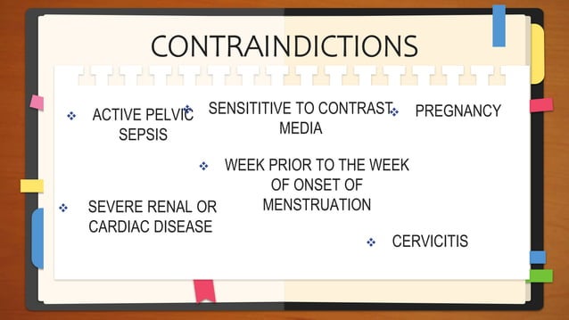 HYSTEROSALPHINGOGRAPHY - Radiology :1st Year Anatomy. | PPTX