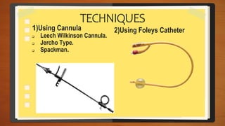 HYSTEROSALPHINGOGRAPHY - Radiology :1st Year Anatomy. | PPTX