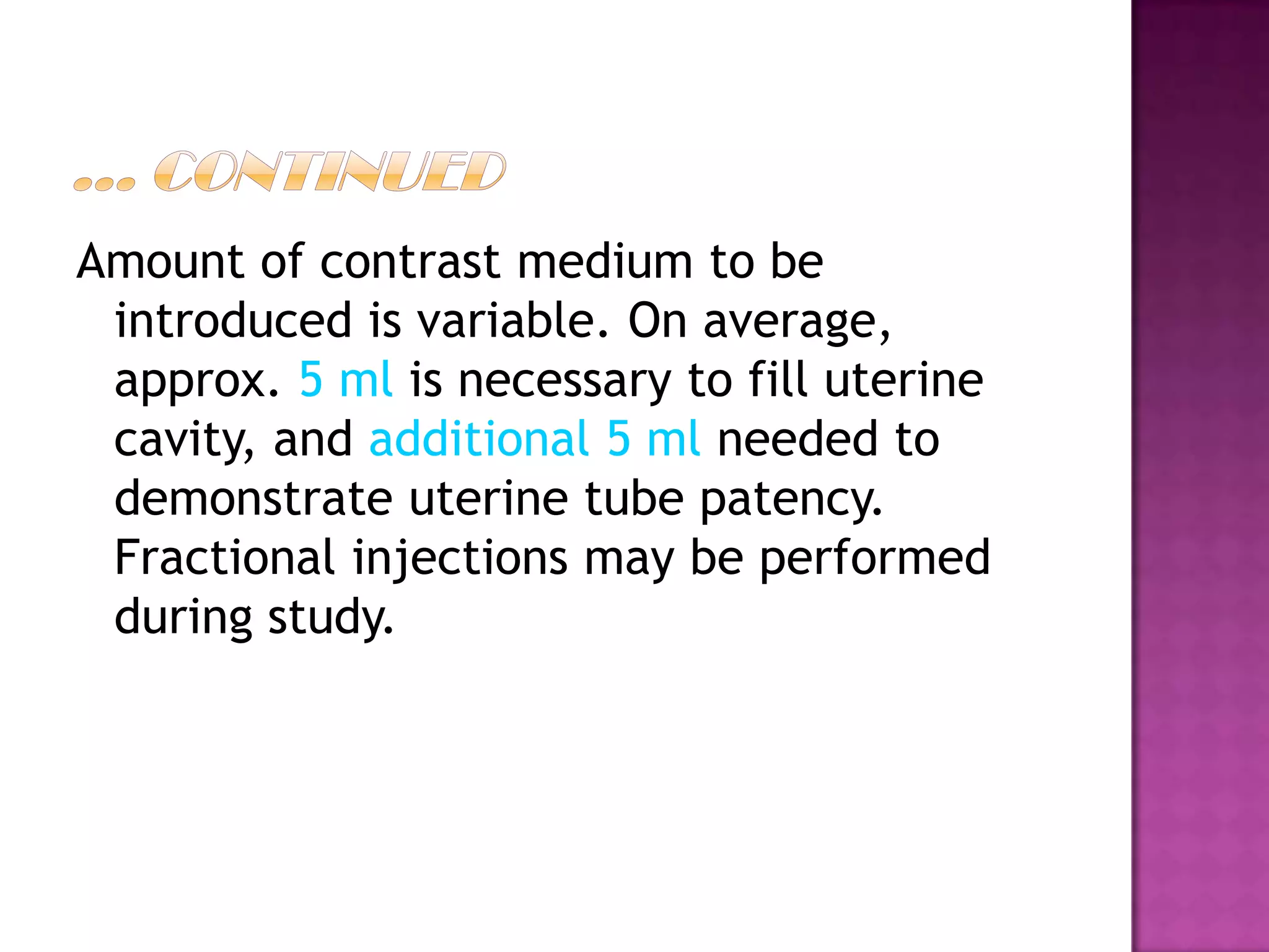 Hysterosalpingography | PPTX