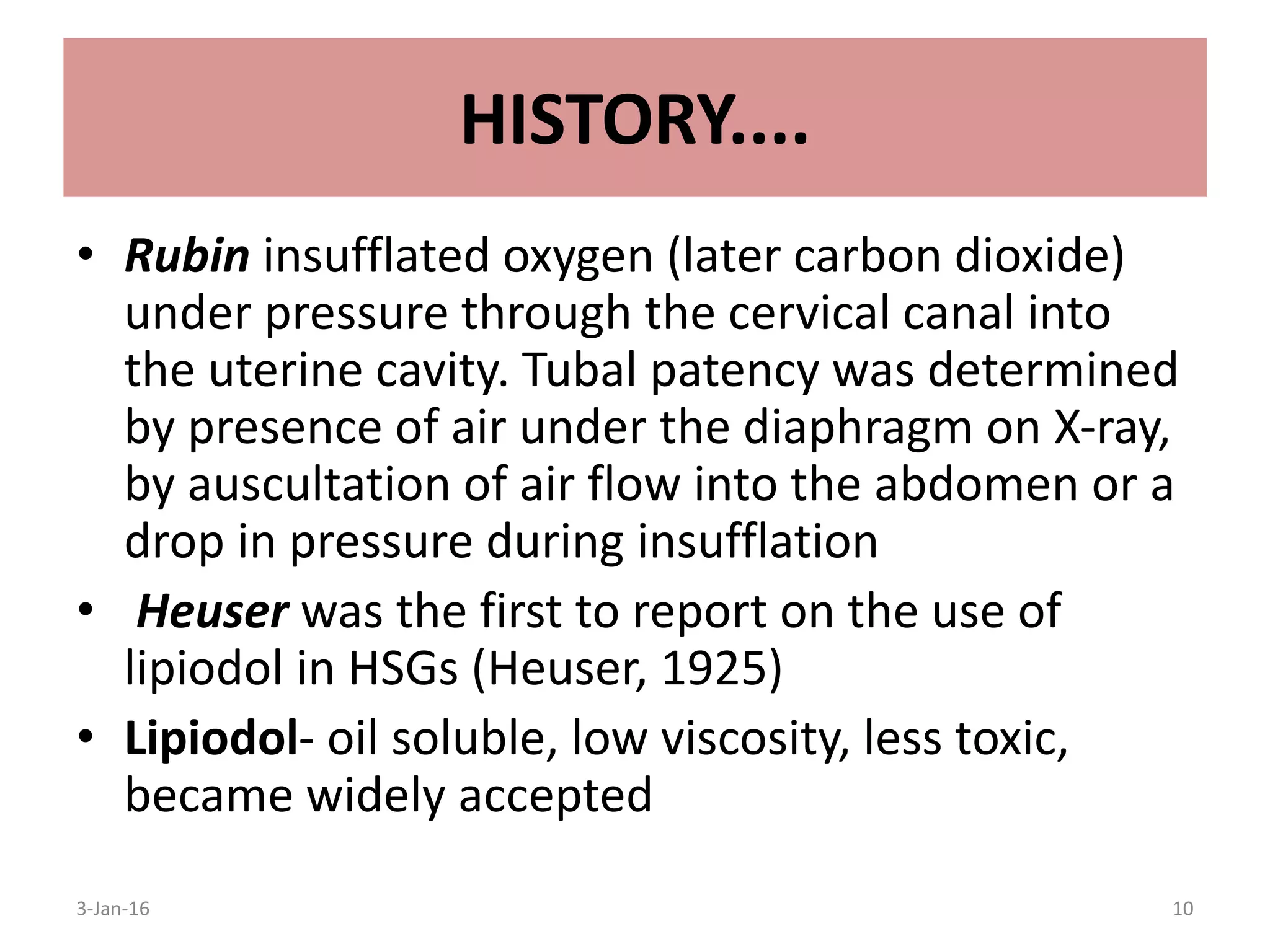 Hysterosalpingography | PPTX