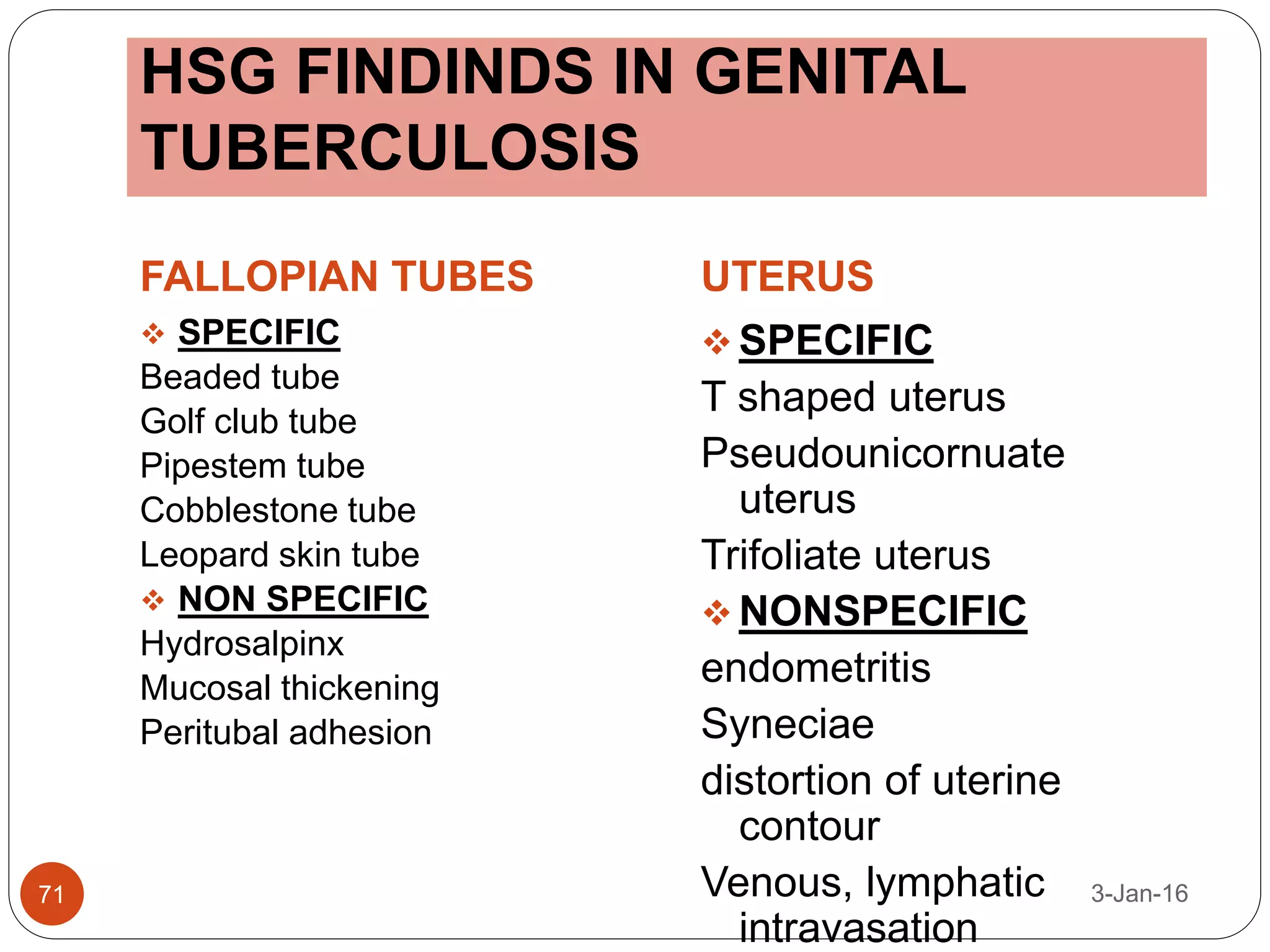 Hysterosalpingography | PPTX