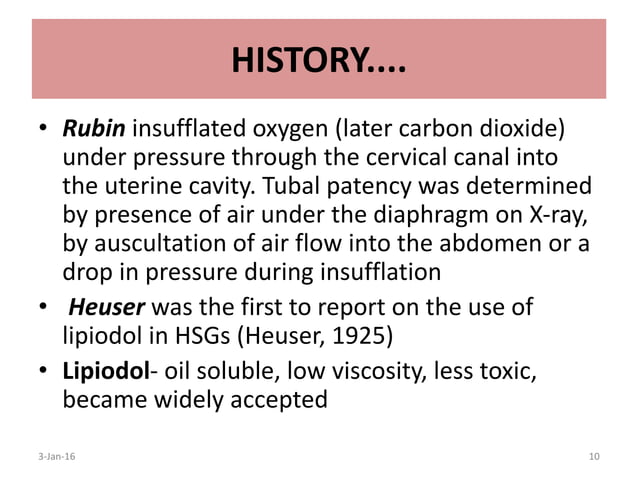 Hysterosalpingography | PPTX