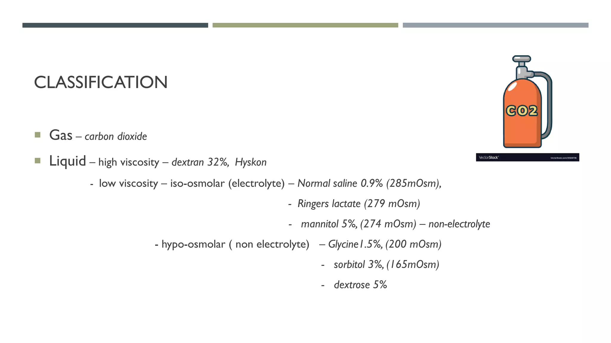 Hysteroscopic distension media | PDF