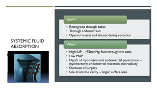 Hysteroscopic distension media | PDF