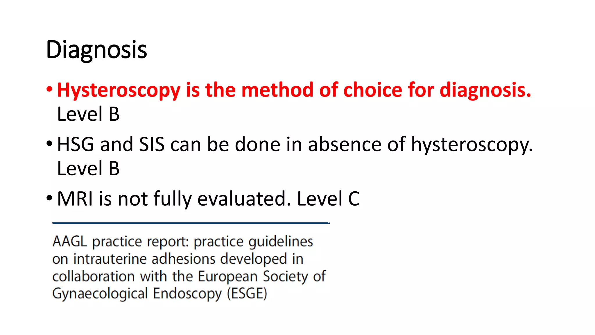 Indications of Hysteroscopy | PPTX