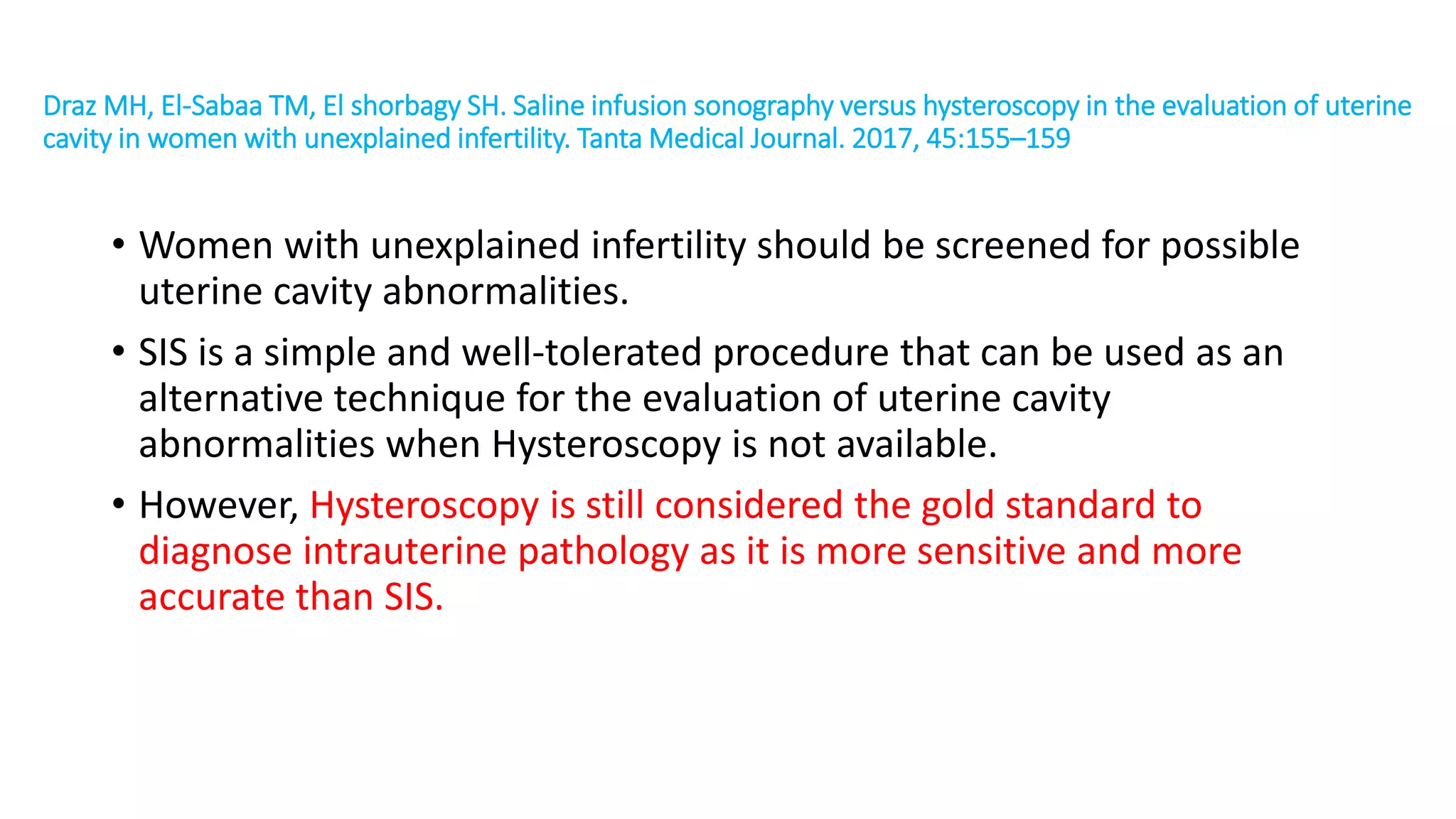 Indications of Hysteroscopy | PPTX
