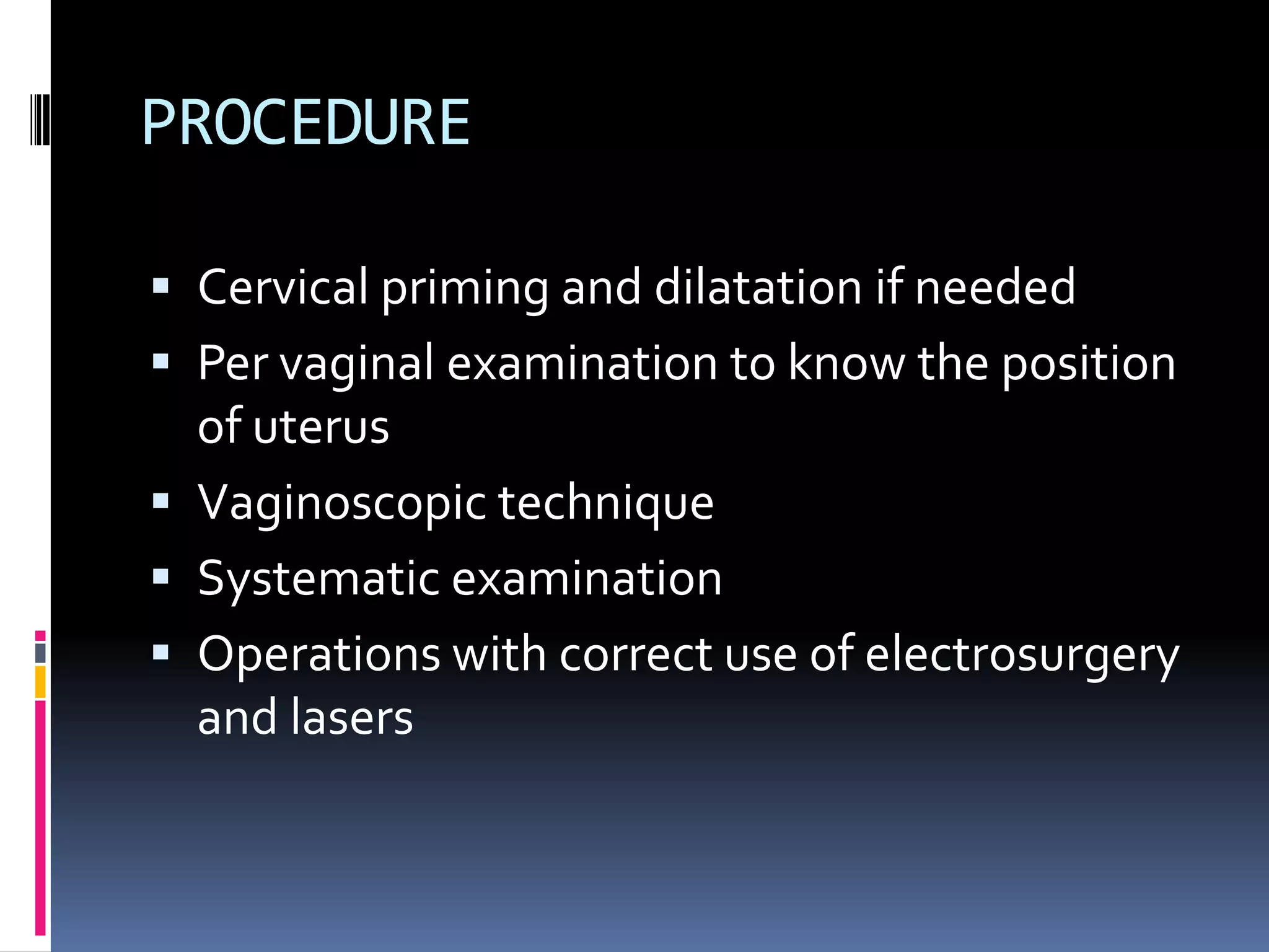 Hysteroscopy | PPTX | Reproductive Health | Diseases and Conditions