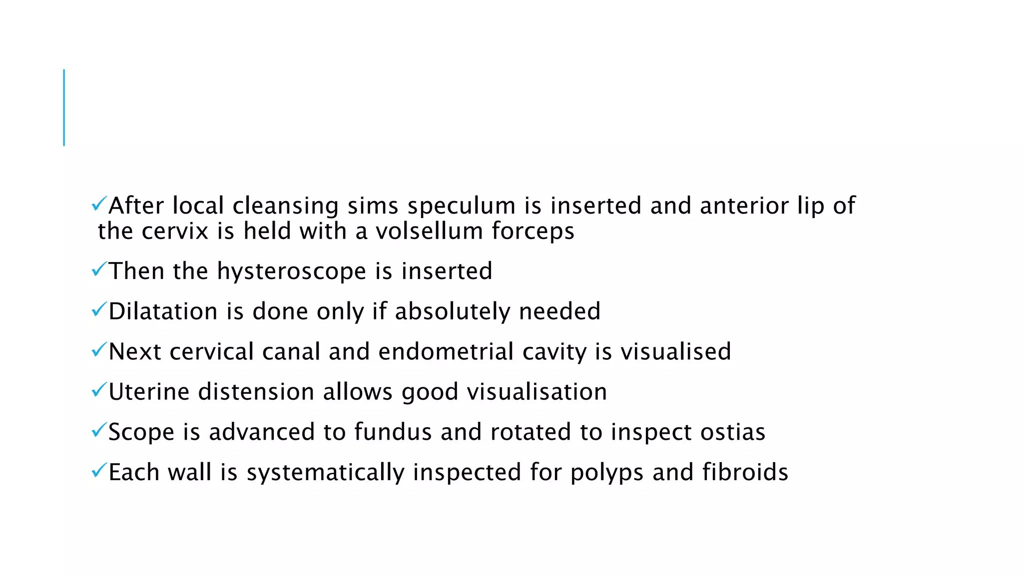 Hysteroscopy agp | PPTX