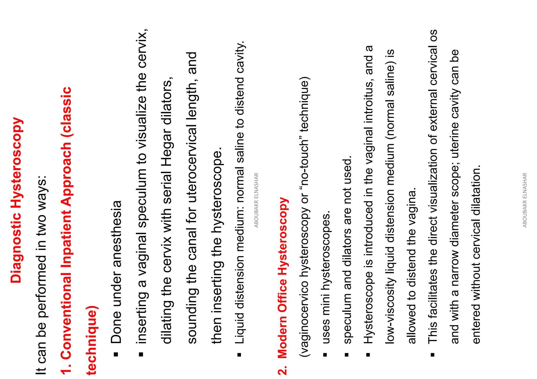 Hysteroscopy indication | PDF