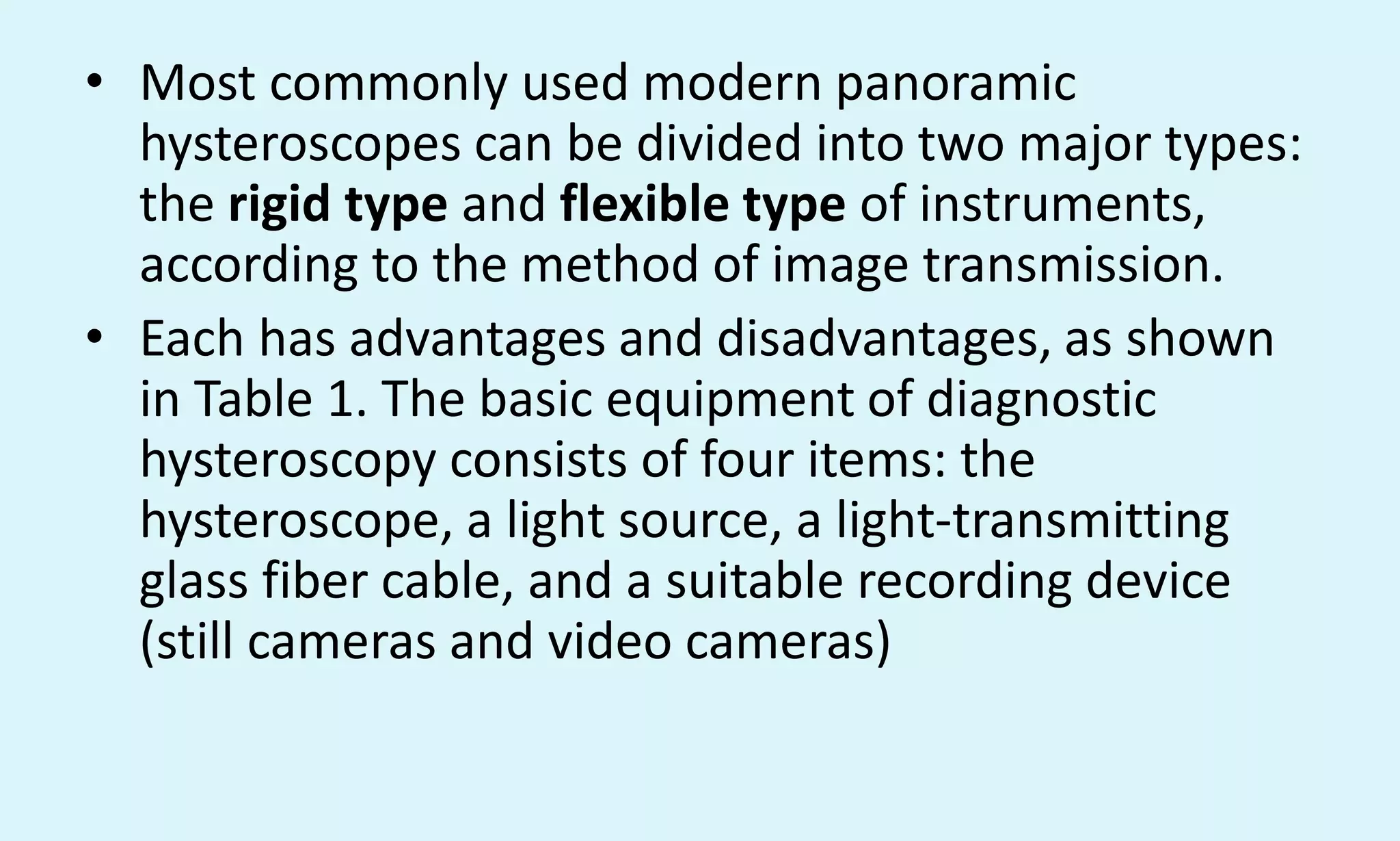 Hysteroscopy in large domestic animals | PDF