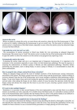 Hysteroscopy newsletter vol 2 issue 2 english | PDF