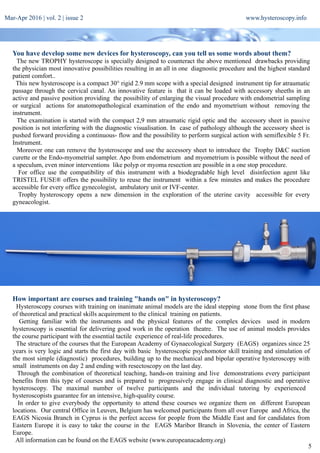 Hysteroscopy newsletter vol 2 issue 2 english | PDF