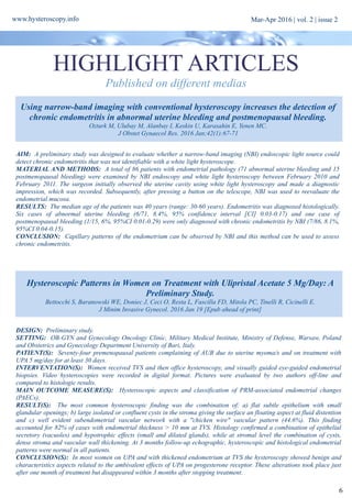 Hysteroscopy newsletter vol 2 issue 2 english | PDF