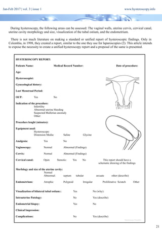 Hysteroscopy newsletter vol 3 issue 1 english | PDF