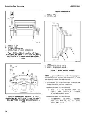Hyster r005 (h4.5 fts5 europe) forklift service repair manual | PDF