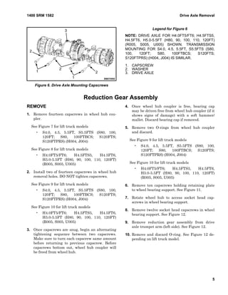 Hyster u005 (h4.5 fts5 europe) forklift service repair manual | PDF