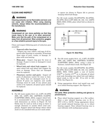 Hyster u005 (h4.0 ft5 europe) forklift service repair manual | PDF