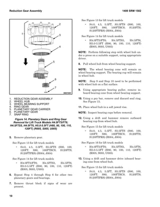 Hyster u005 (h5.0 ft europe) forklift service repair manual | PDF