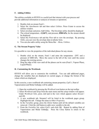 Hysys123 | PDF