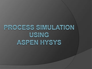 Hysys Course 2022.ppt