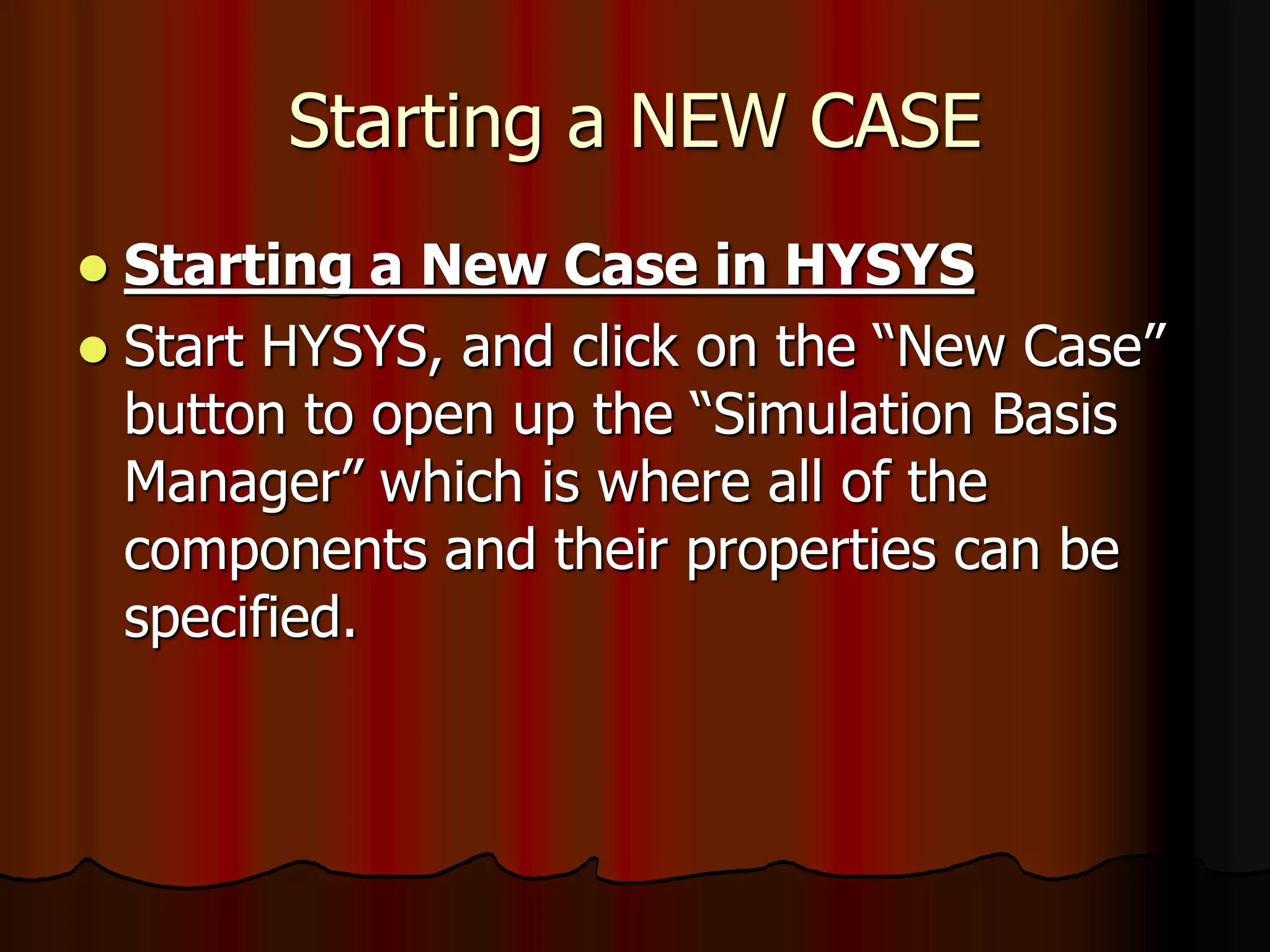 Hysys simulation | PDF