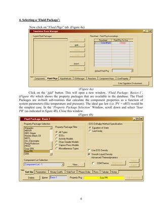Hysys tutorial | PDF