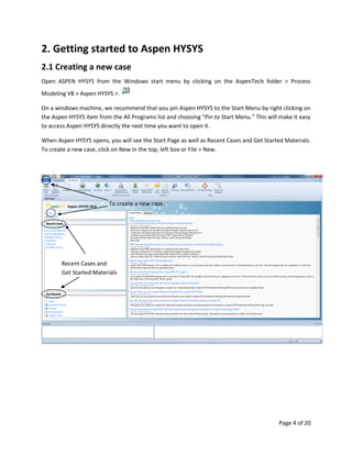 Baijan Savalan Hysys v8.0 | PDF