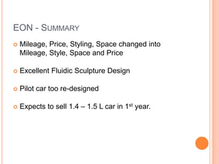 Hyundai eon case | PPTX