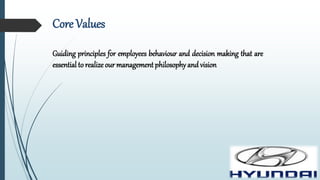 Hyundai motor india ltd | PPTX