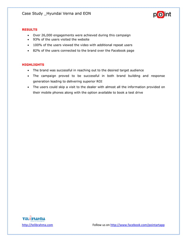 Hyundai - POINT Case study | PDF
