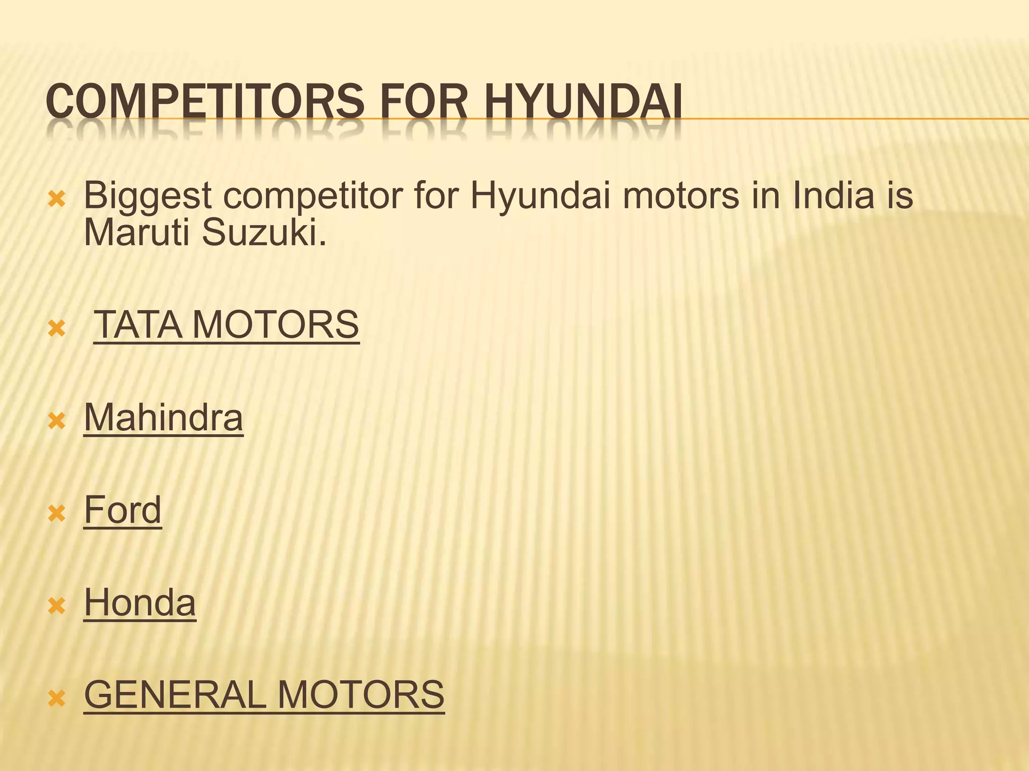 Hyundai Motor Company/india | PPTX