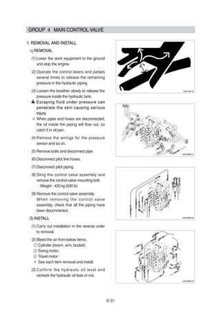 Hyundai r520 lc 9 crawler excavator service repair manual | PDF