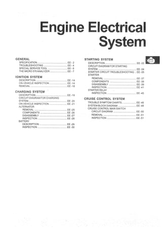 Hyundai sonata nf 2005 2013 engine electrical system | PDF