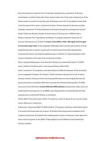 USMLE High Yield Cardiology Notes 2020 | PDF