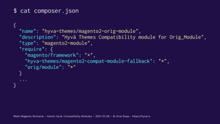 Hyvä: Compatibility Modules | PDF