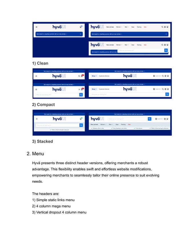 Hyvä UI Version 2.1.0 Is Out With New Features And UI Layout | PDF