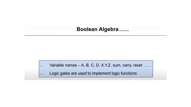 Unit 2 Boolean Algebra And Karnaugh Maps Pptx