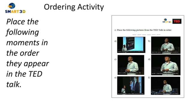 Ted Talk - The 3 A's of Awesome | PPT