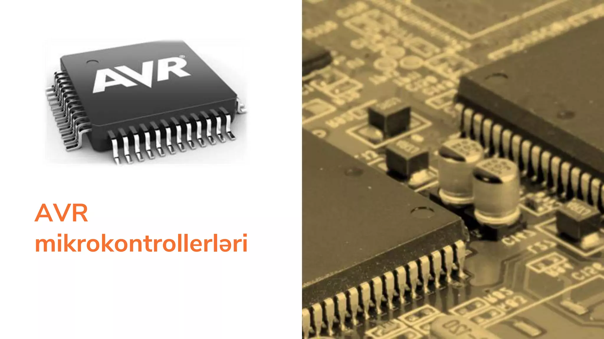 AVR mikrokontrollerləri haqqında | PPTX