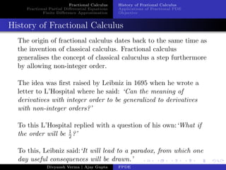 FPDE presentation | PDF