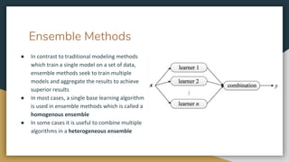 Ensemble methods | PPTX