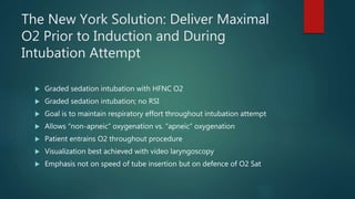 Defence of physiological function during high risk airway management ...