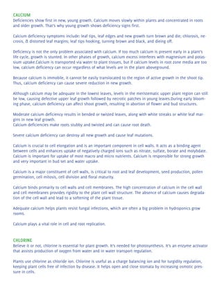 Hydroponics School Lesson Plan 3 - Nutrients | PDF