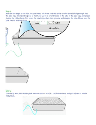 Hydroponics School Lesson Plan 6 - Build It | PDF