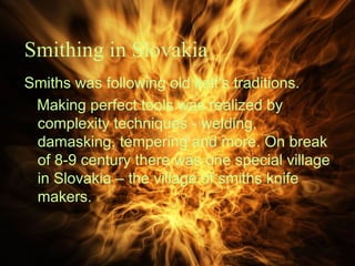 Smithing | PPT