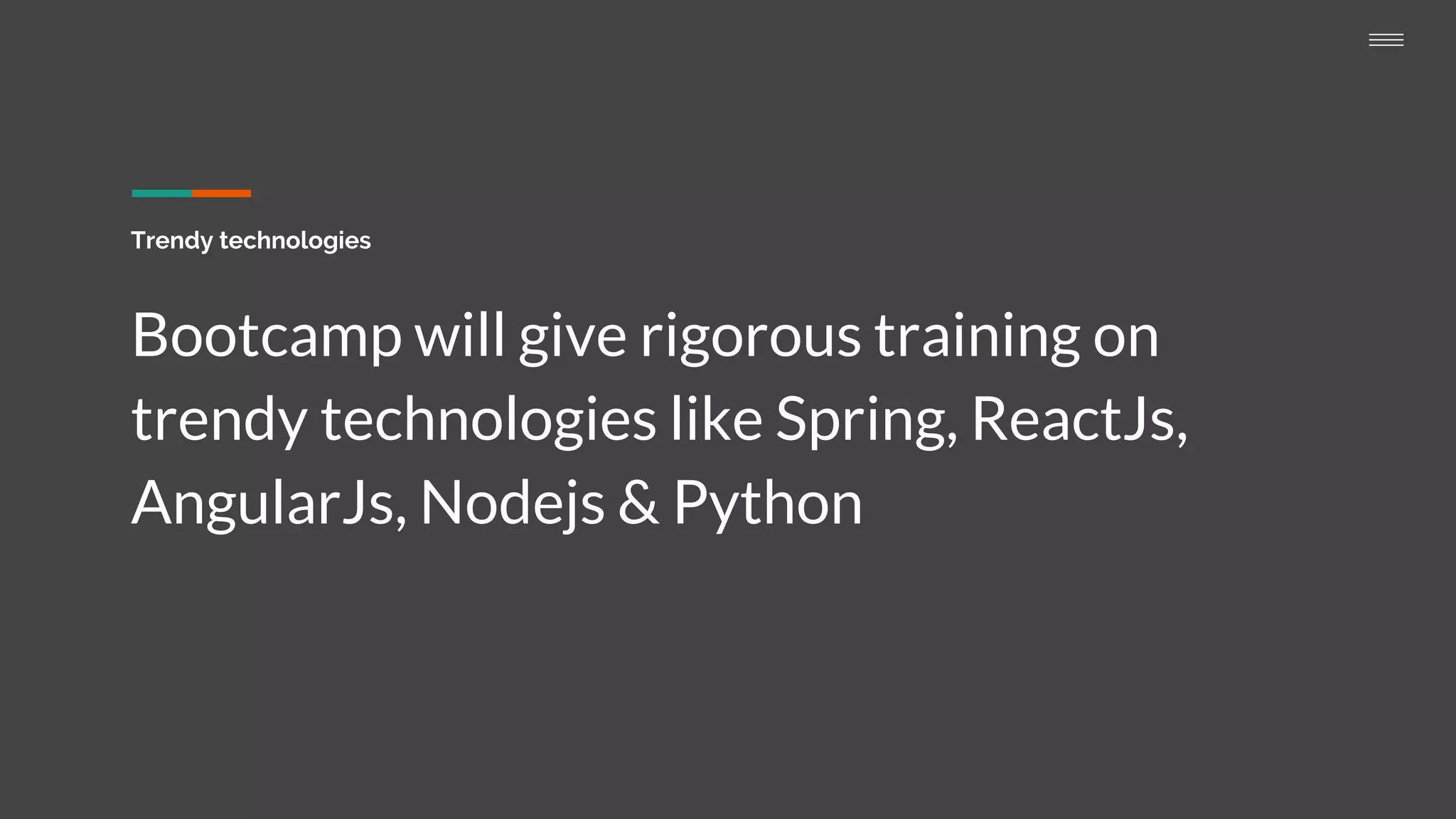 College bootcamp - talent accurate | PPTX