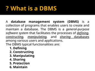 Introduction to Database and database users.pptx