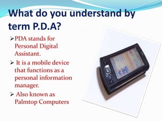 Pda Computer