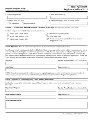 H-1B Visa Form I-129 | PDF